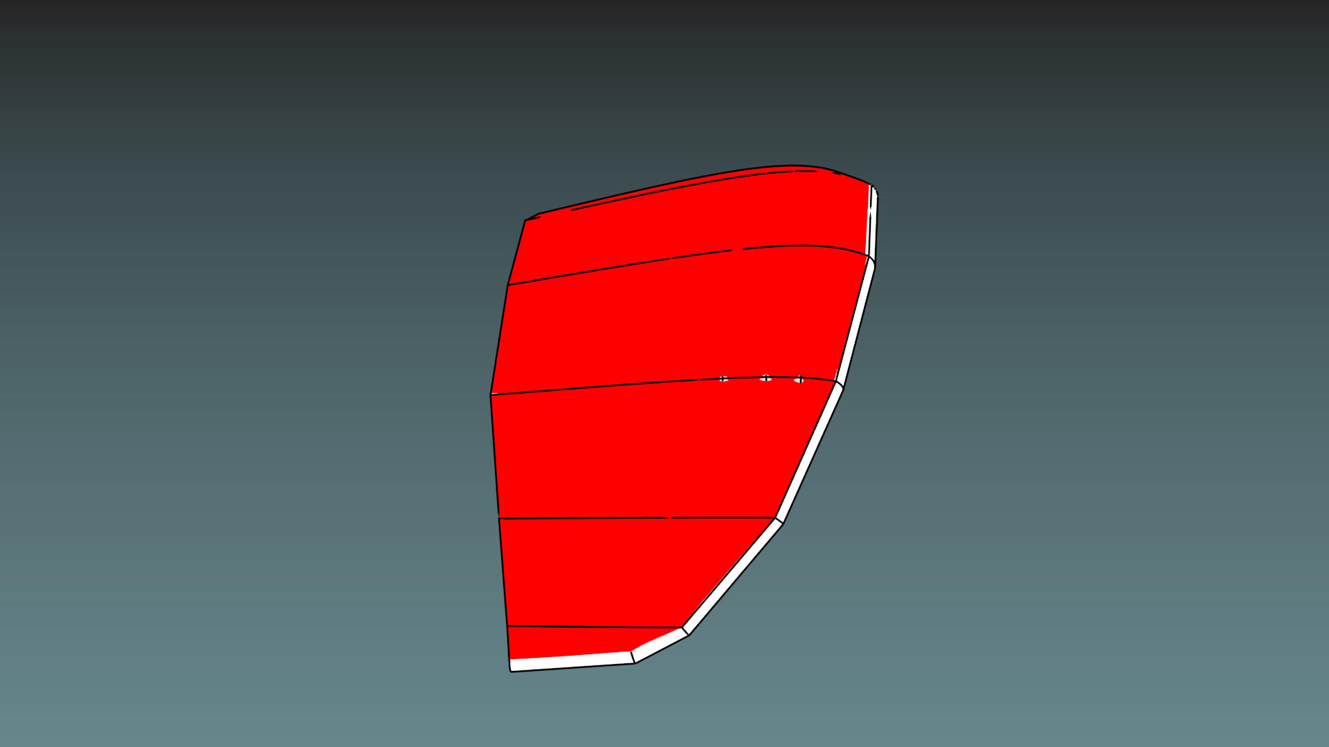 Kite Rendering Blender Freestyle - WingWorks